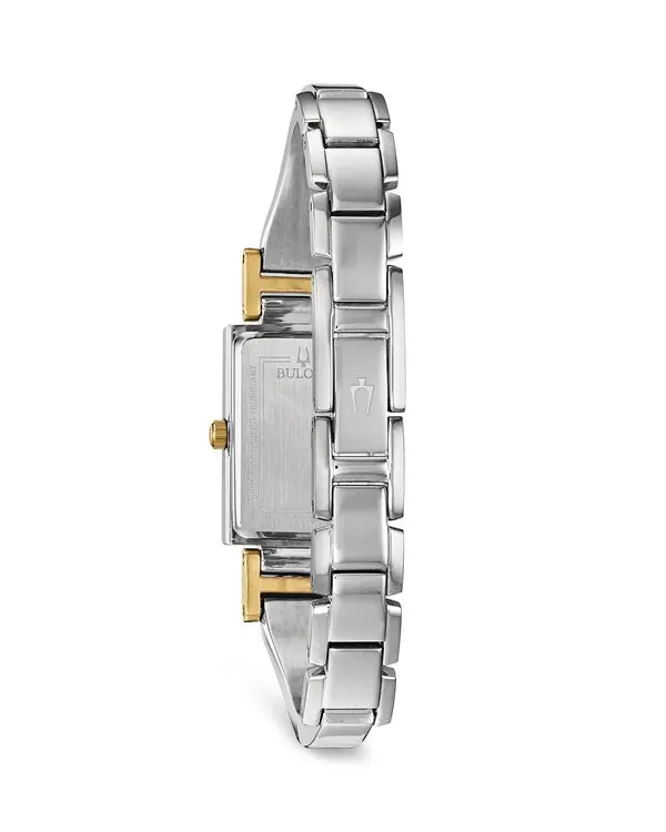 Bulova Classic Bangle Watch - White