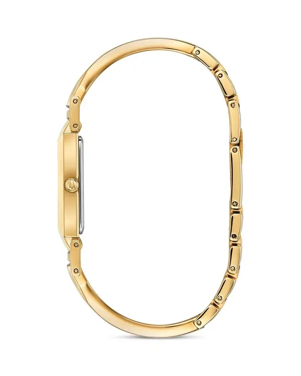 Bulova Classic 18mm Watch - White/gold
