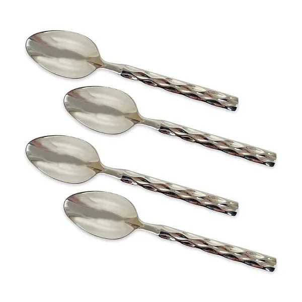 MICHAEL WAINWRIGHT Truro Dipping Spoons, Set Of 4 - Platinum