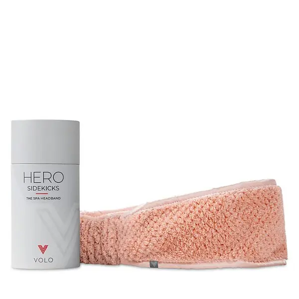 VOLO BEAUTY Spa Headband - Sky Pink