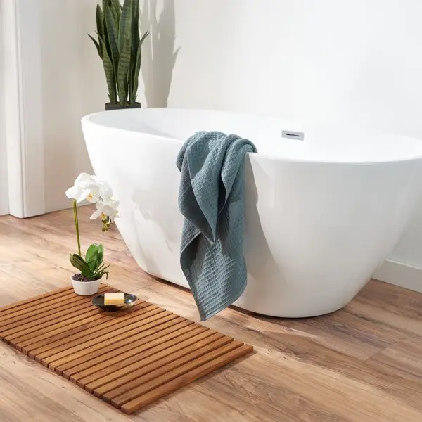 UCHINO Waffle Twist Hand Towel - Green