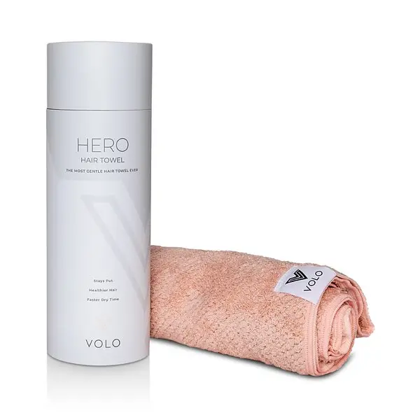 VOLO BEAUTY Hero Hair Towel - Cloud Pink