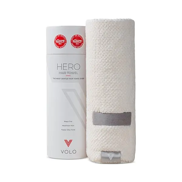 VOLO BEAUTY Hero Hair Towel - Salt White