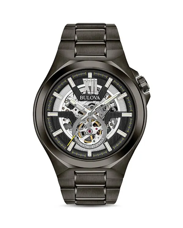 Bulova Automatic 46mm Watch - Gray
