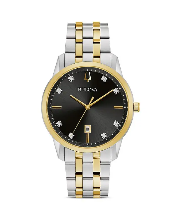 Bulova Sutton Watch, 40mm - Black
