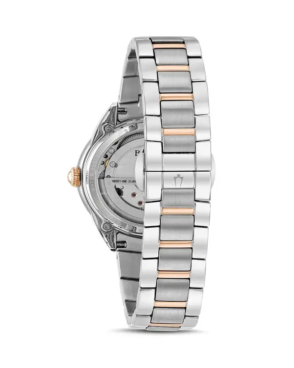 Bulova Two-tone 34.5mm Automatic Watch