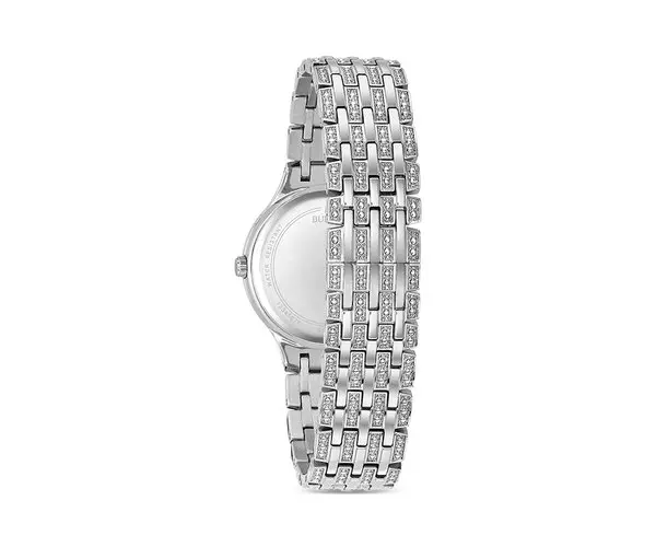 Bulova Crystal Pave 32mm Watch
