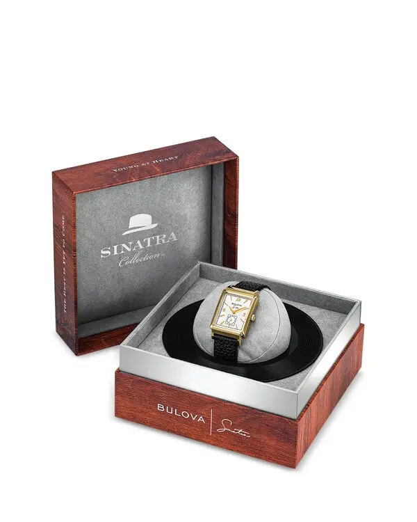 Bulova Frank Sinatra My Way Strap Watch