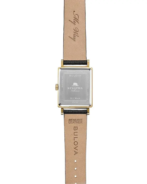 Bulova Frank Sinatra My Way Strap Watch