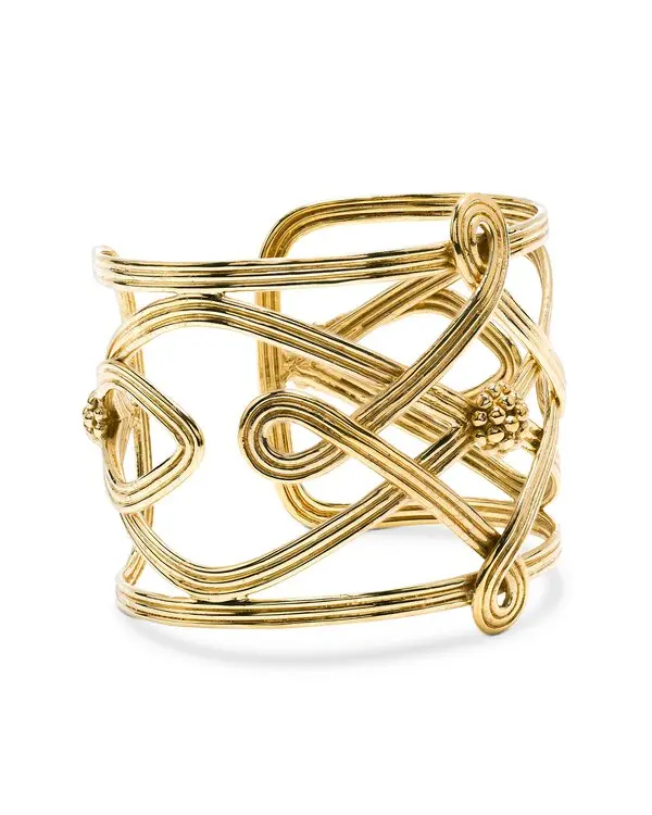 CAPUCINE DE WULF Monique Compass Cuff Bracelet