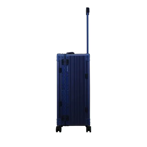 ALEON Traveler 26" Aluminum Spinner Suitcase - Blue