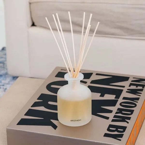 APOTHEKE White Vetiver Reed Diffuser, 6.7 Fl. Oz - Clear
