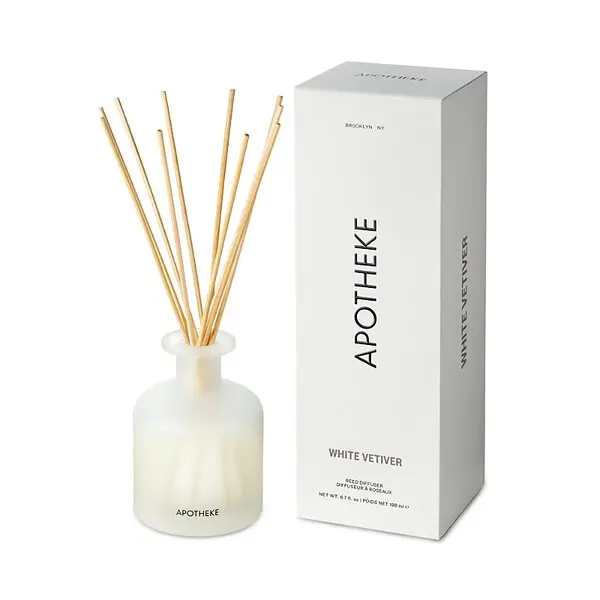 APOTHEKE White Vetiver Reed Diffuser, 6.7 Fl. Oz - No Color