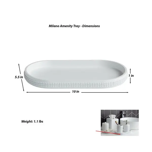 ROSELLI Milano Amenity Tray