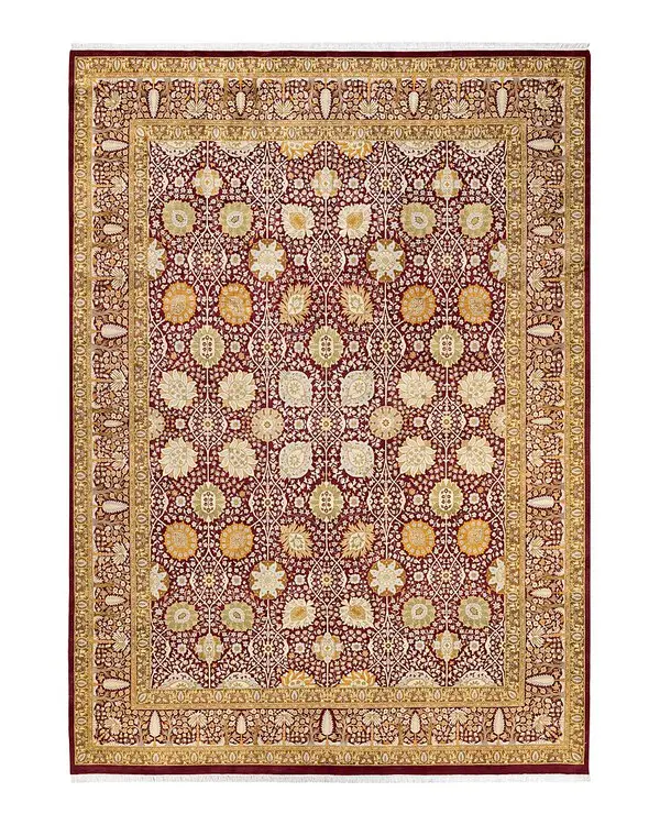 Bloomingdale'S Mogul M1366 Area Rug, 8'10 X 12'6 - Raspberry