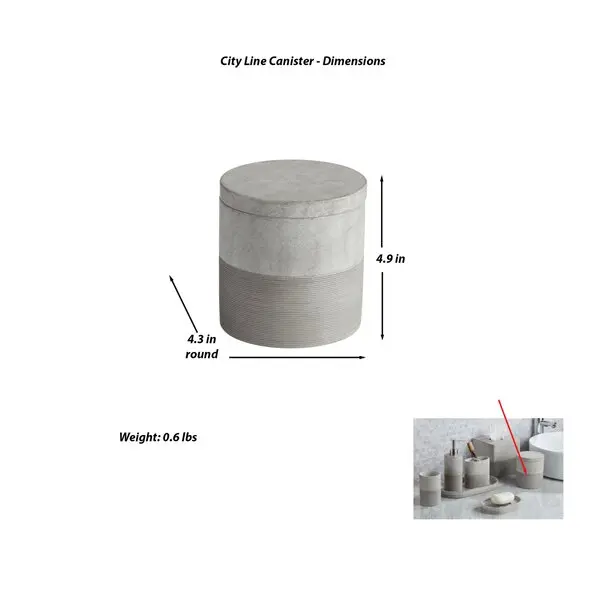 ROSELLI City Line Canister