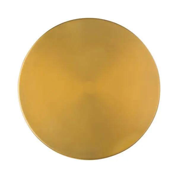 TOV FURNITURE Blaze Glass/brass Side Table