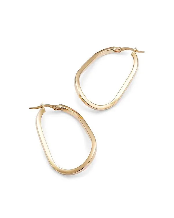 Roberto Coin 18k Yellow Hoop Earrings