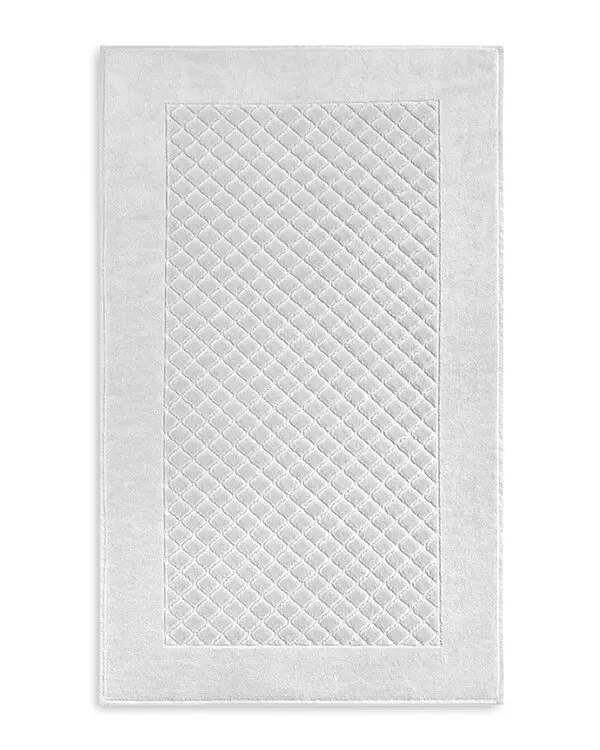 YVES DELORME Etoile Bath Mat - Silver