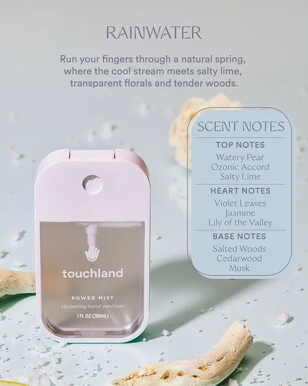 TOUCHLAND Power Mist Hydrating Hand Sanitizer 1 Oz., Aloe You