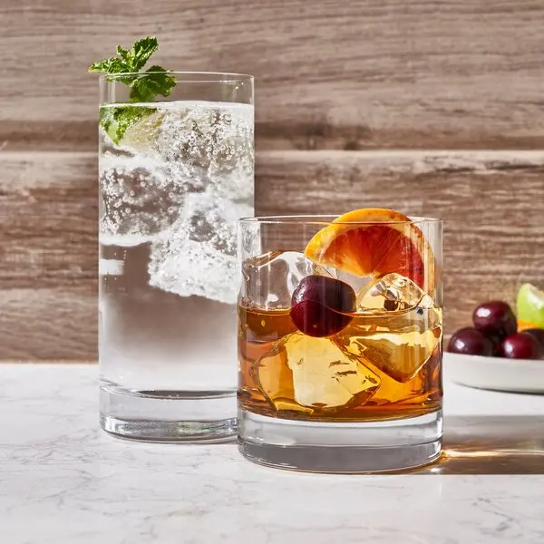LUIGI BORMIOLI Classico Double Old Fashioned Glass, Set Of 4