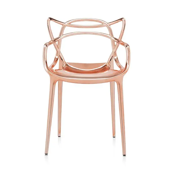 KARTELL Masters Precious Dining Chair, Set Of 2 - Copper