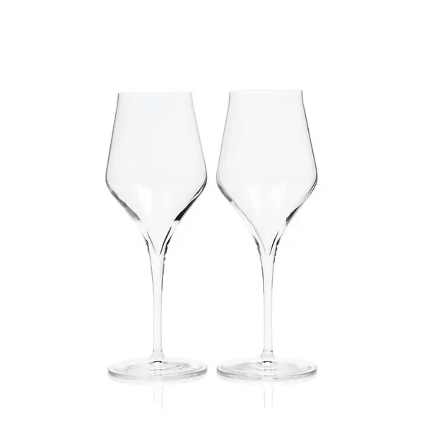 LUIGI BORMIOLI Supremo Chardonnay Glass, Set Of 2 - Clear