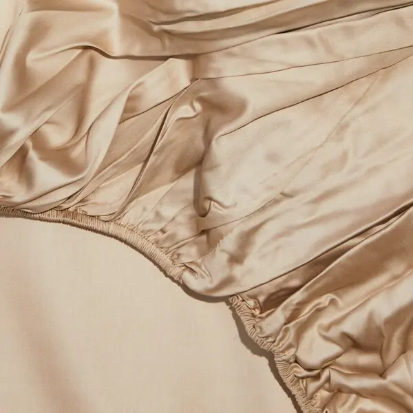 Roberto Cavalli Macro Zebrage Sateen Fitted Sheet, Queen