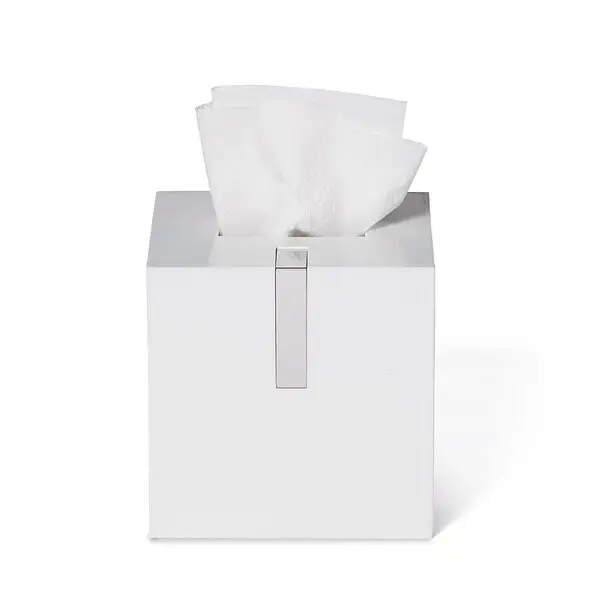 ROSELLI Houston Street Tissue Cover - White
