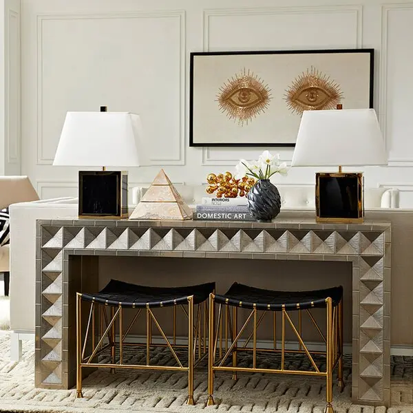 Jonathan Adler Talitha Waterfall Console Table