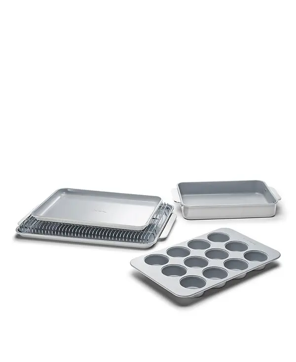 CARAWAY 4 Piece Nonstick Mini Baking Set - Gray