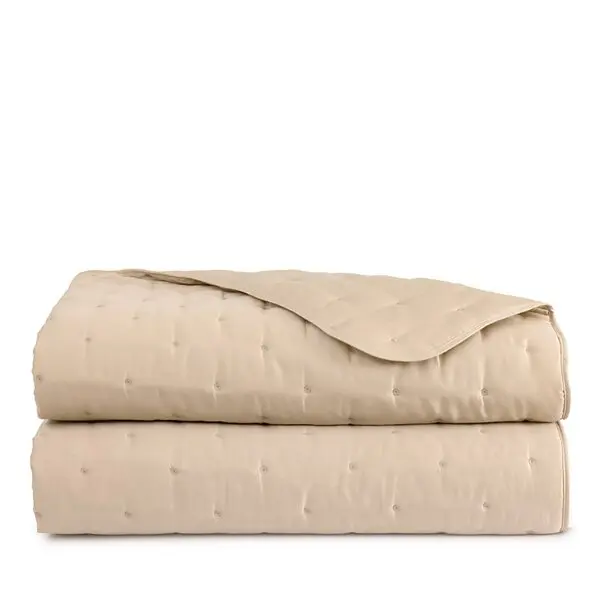 YVES DELORME Triomphe Coverlet, Queen - Dune