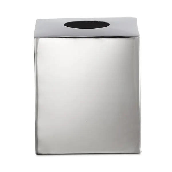 ROSELLI Modern Round Tissue Cover - Silver