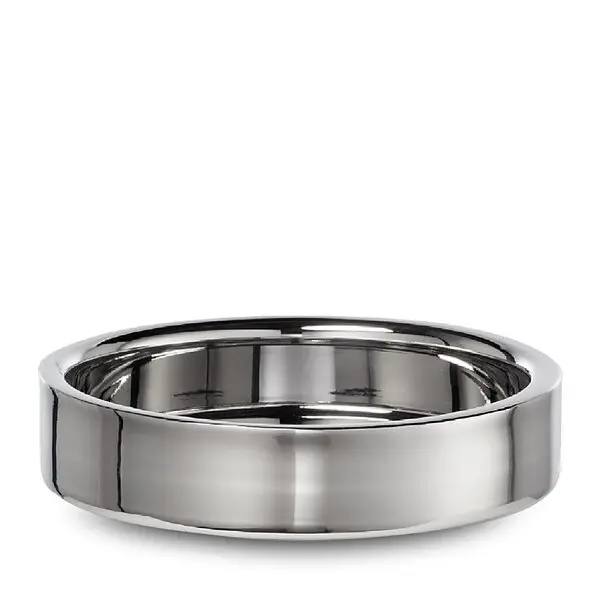 ROSELLI Modern Round Soap Dish - Silver