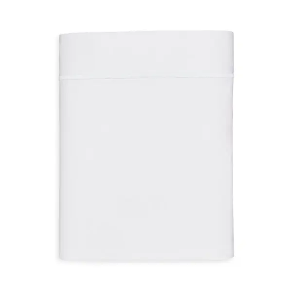 YVES DELORME Athena Flat Sheet, Full/queen - Blanc