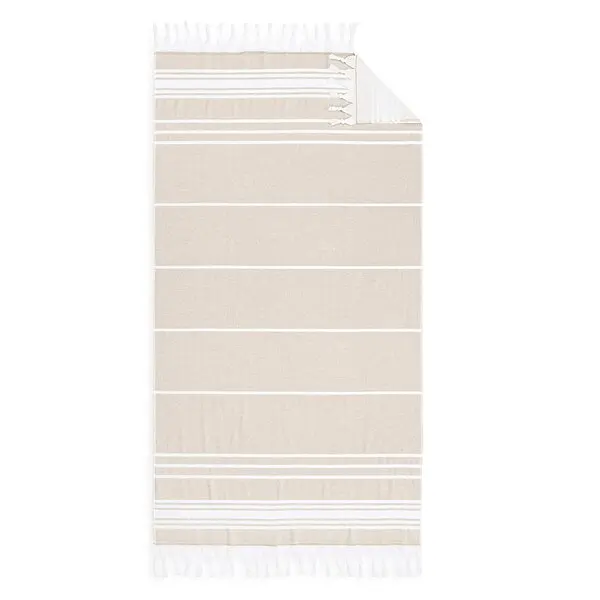 LAGUNA BEACH TEXTILE COMPANY Laguna Beach Turkish Beach Towel - Dune
