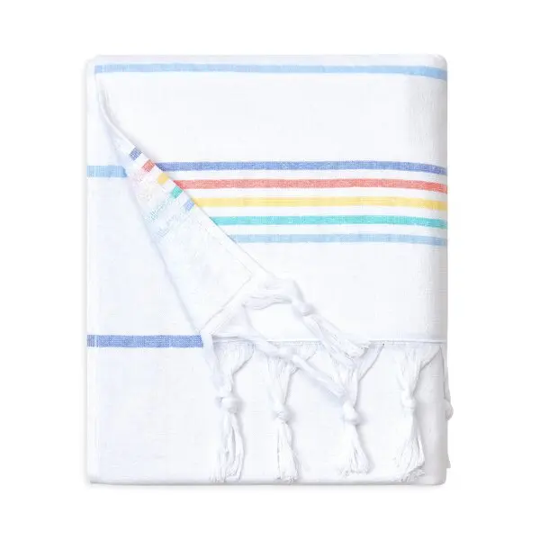 LAGUNA BEACH TEXTILE COMPANY Laguna Beach Turkish Beach Towel - Rainbow