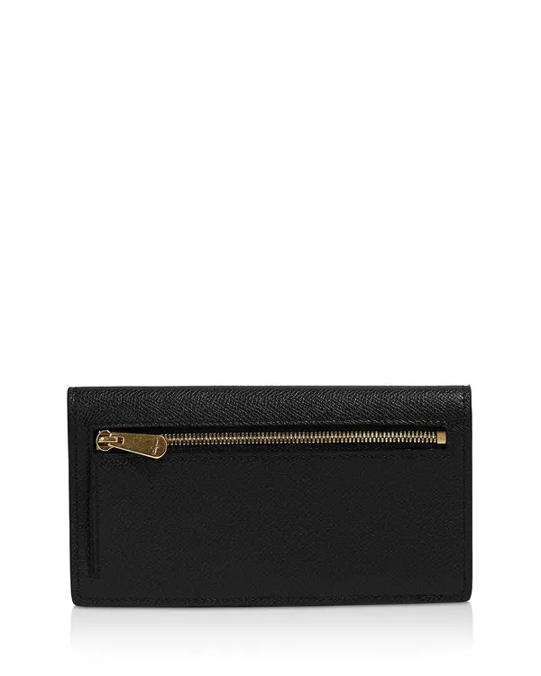 FERRAGAMO Gancini Continental Wallet - Nero