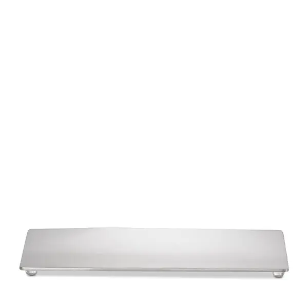 ROSELLI Modern Round Amenity Tray - Silver