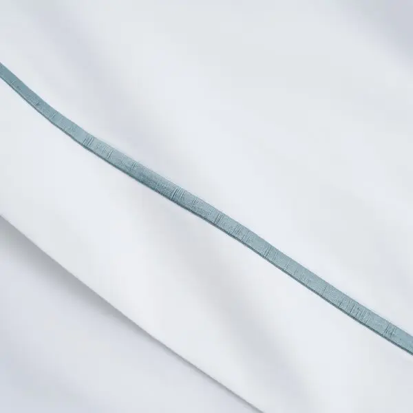 YVES DELORME Athena Flat Sheet, King - Fjord