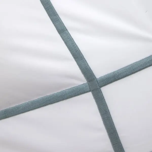YVES DELORME Athena Flat Sheet, King - Fjord