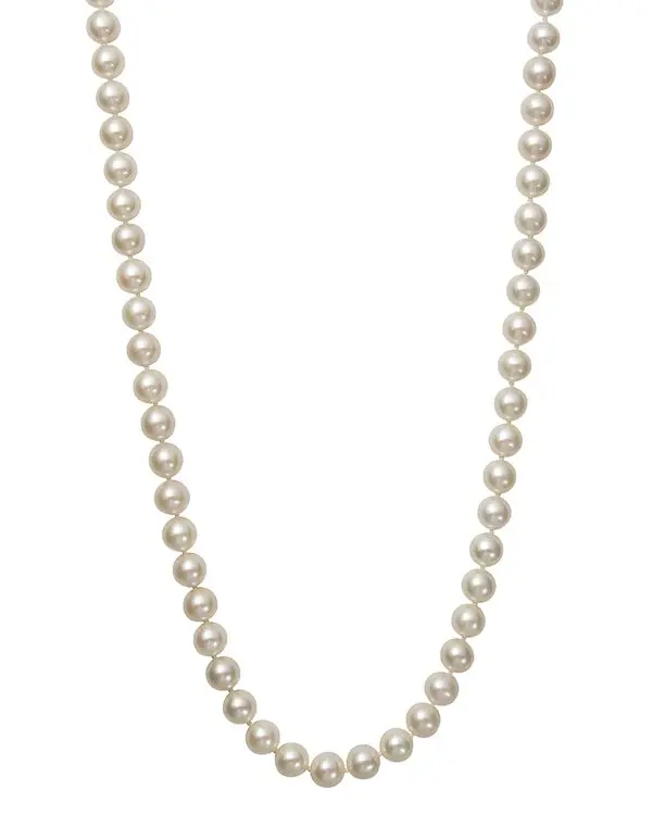Bloomingdale'S Cultured Freshwater Pearl Necklace - White