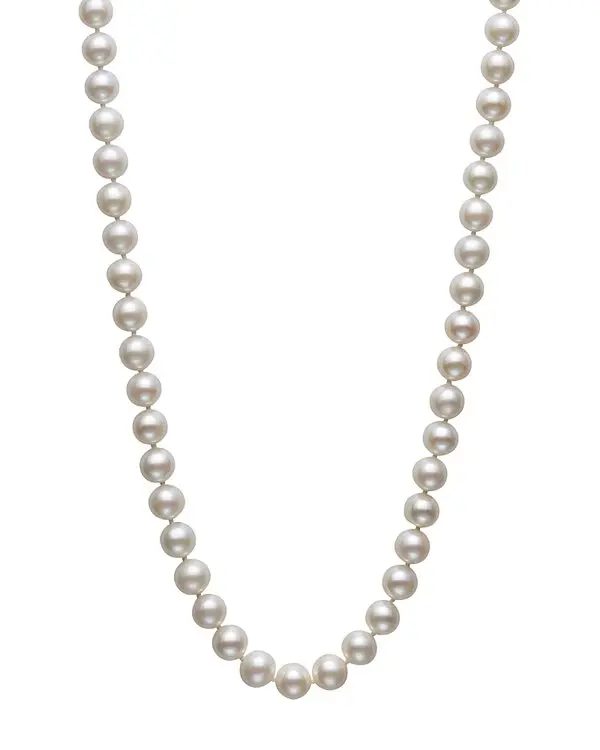 Bloomingdale'S Cultured Freshwater Pearl Necklace - White