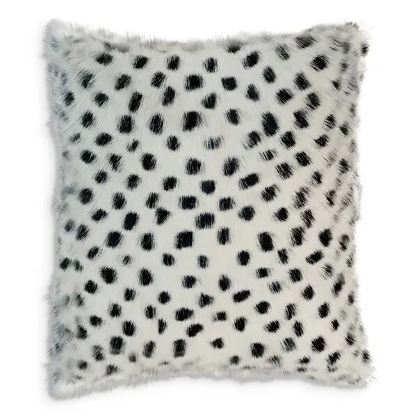 TOV FURNITURE Genuine Goatskin Pillow