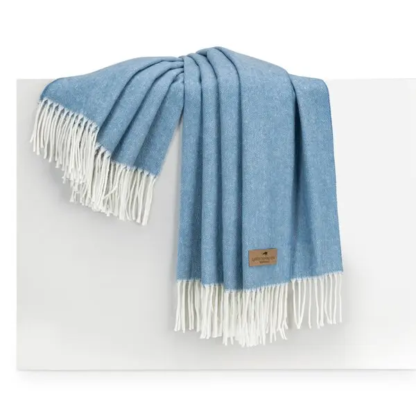 LANDS DOWNUNDER Italian Herringbone Throw
