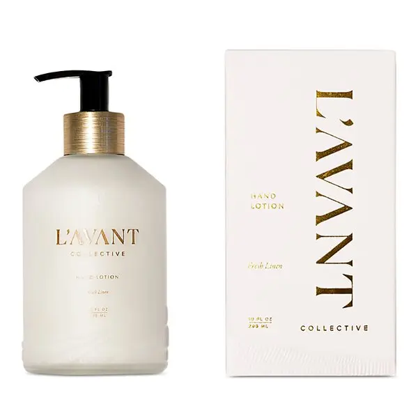 L'AVANT COLLECTIVE Hand Lotion, Fresh Linen 10 Oz - Cream
