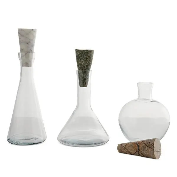 ARTERIORS Oaklee Decanters, Set Of 3 - Clear