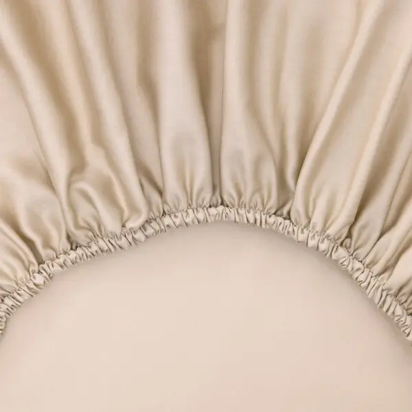 YVES DELORME Triomphe Fitted Sheet, California King - Dune