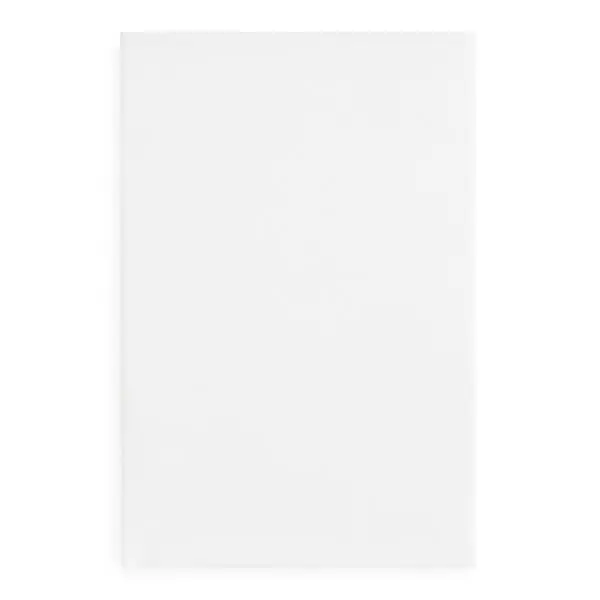 YVES DELORME Adagio Sateen Fitted Sheet, Queen - Blanc