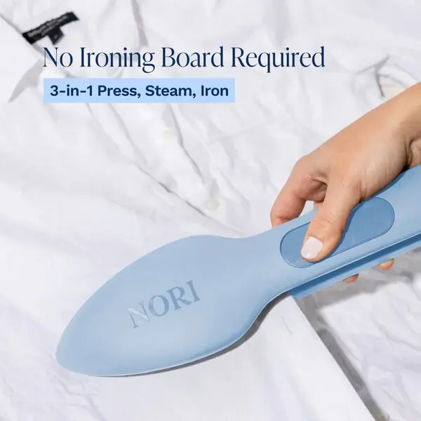 NORI Press Steam Iron - Blue